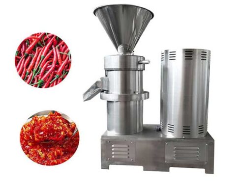 Chilli Sauce Making Machine | Fresh Pepper Paste Grinder